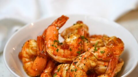 Baked Shrimp (with Delicious Apricot Glaze)